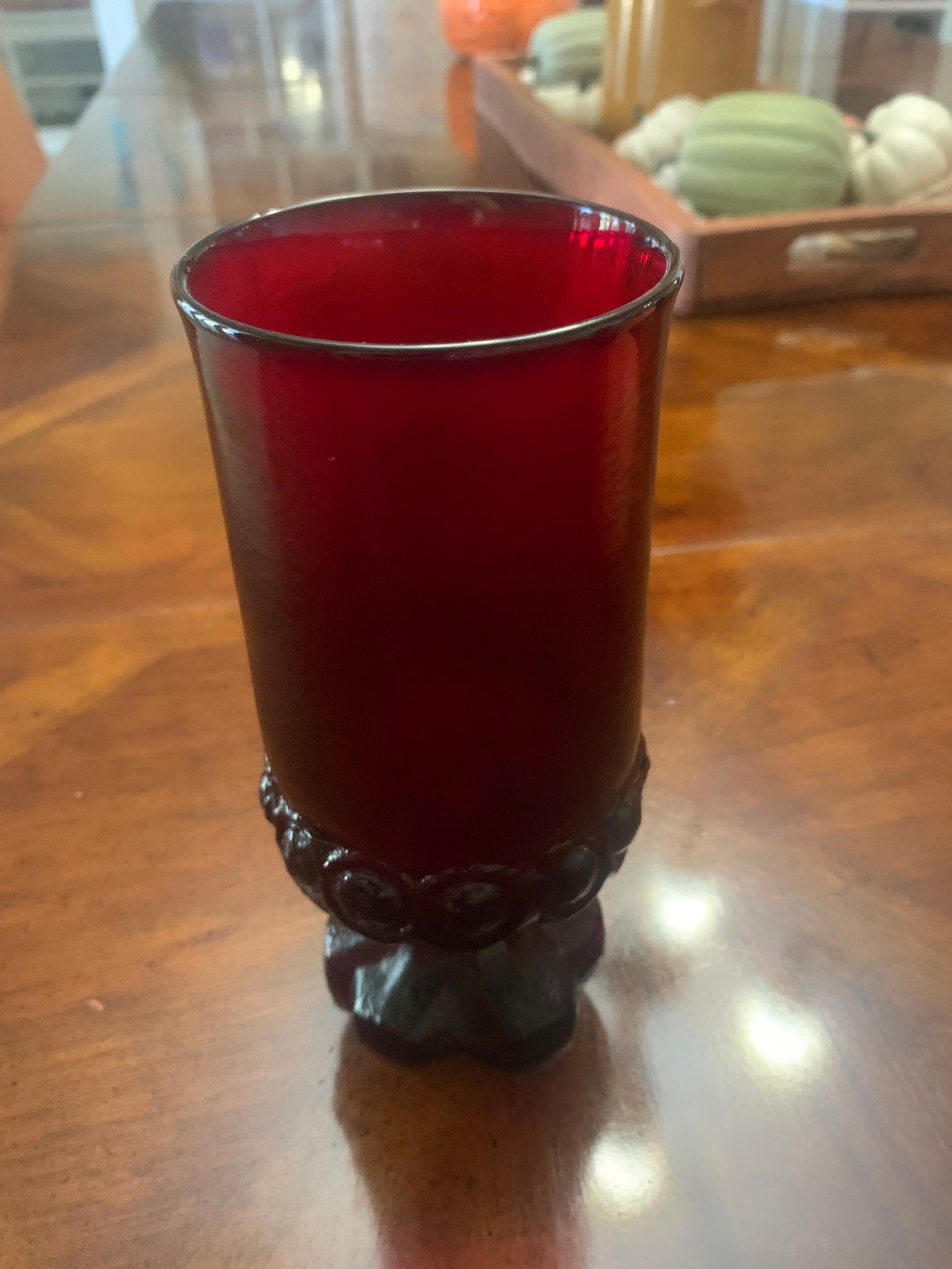 Franciscan Tiffin Madeira Rancho Ruby Ice Tea Glass - Etsy