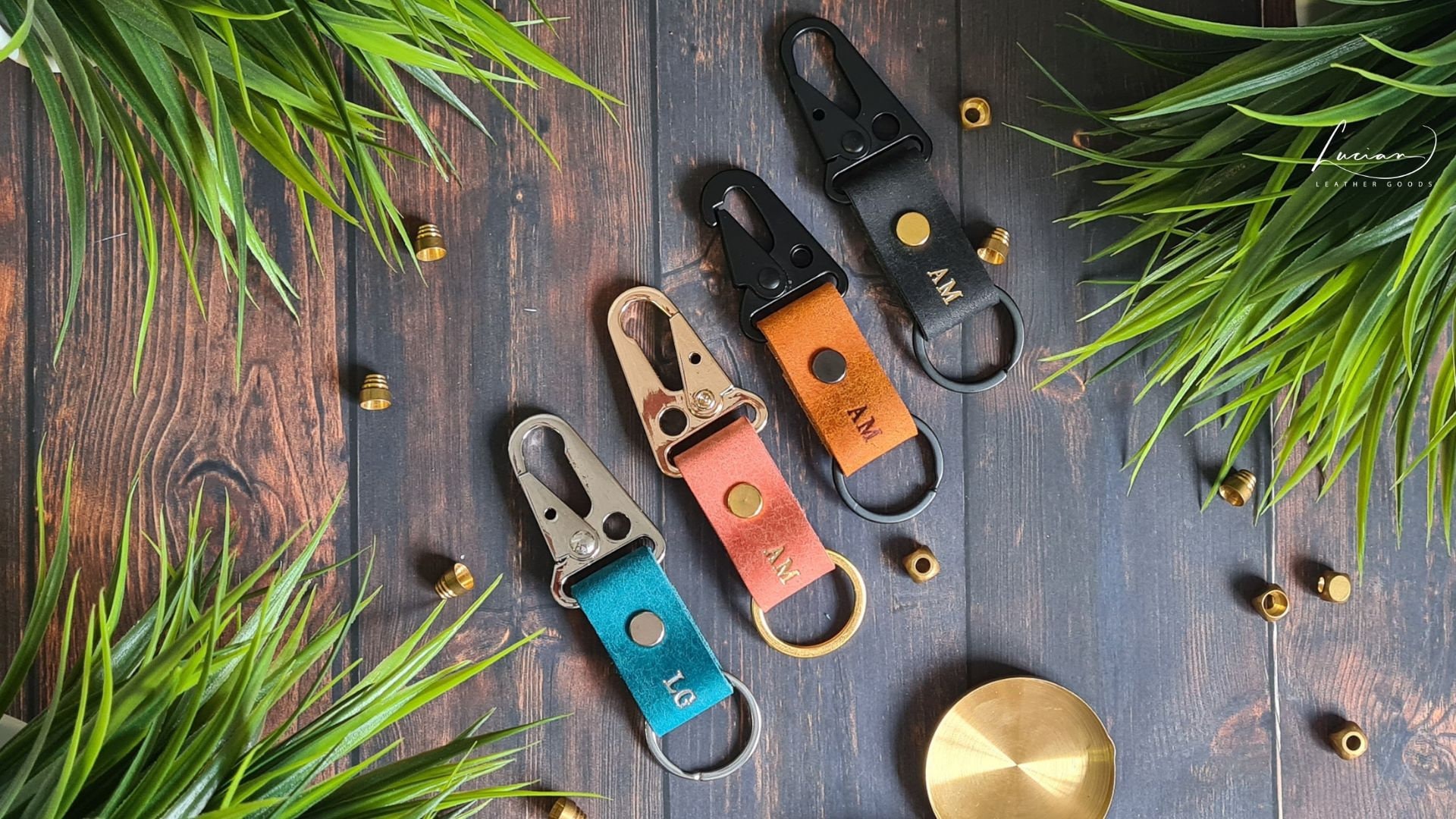 Key Fob Leather Tactical Key Carabiner Fob Military Spring - Etsy UK