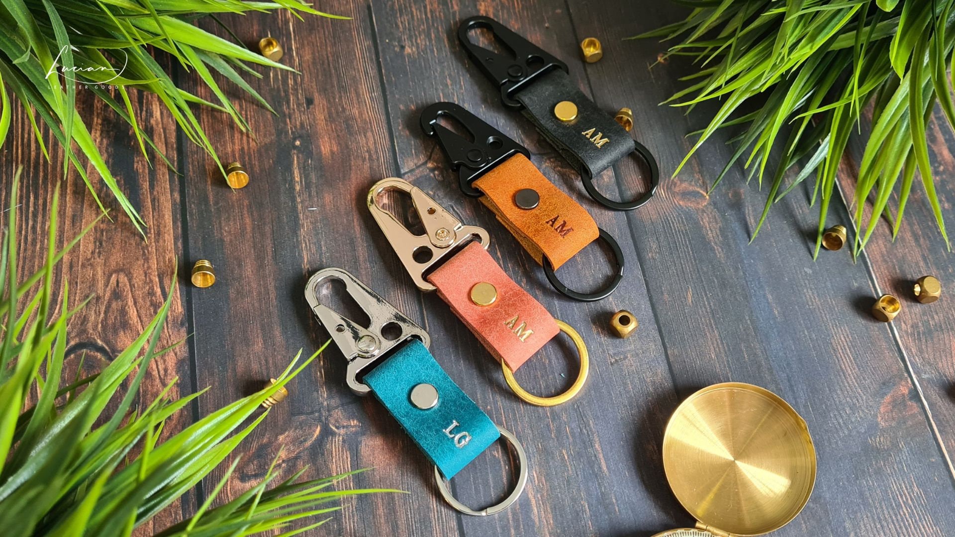 Key Fob Leather Tactical Key Carabiner Fob Military Spring - Etsy UK