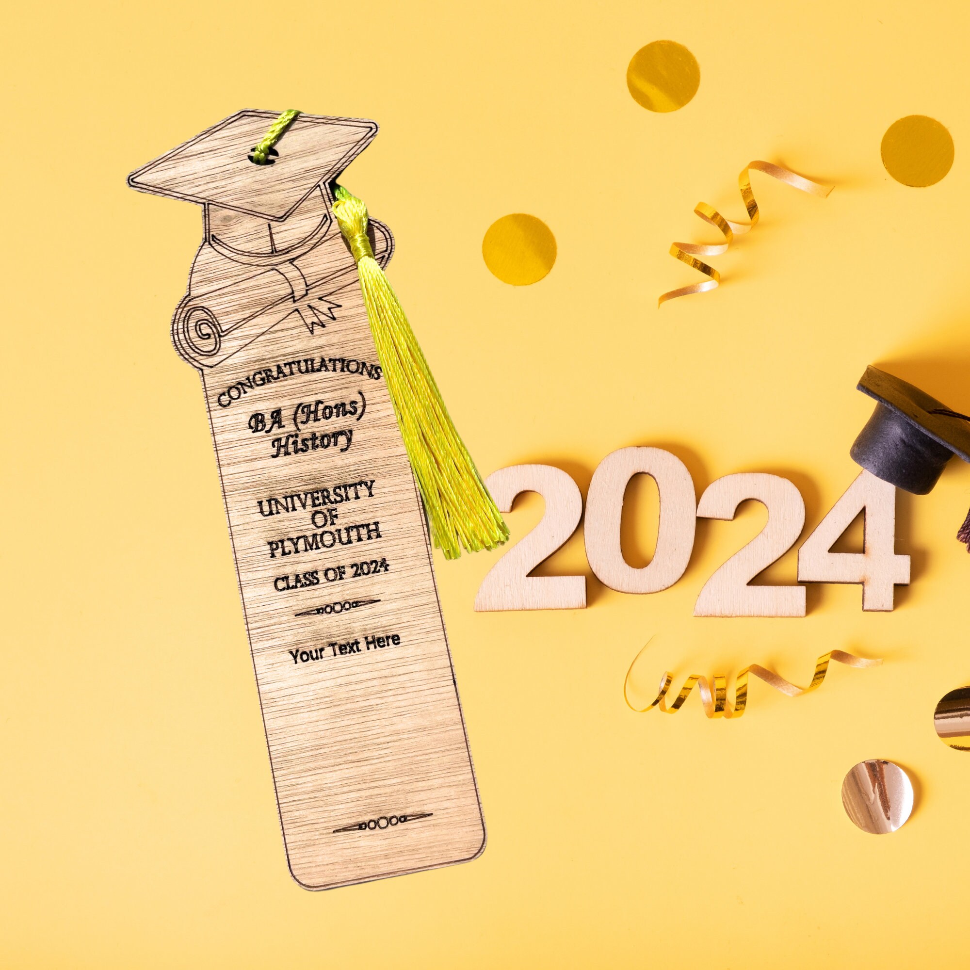 Graduation Bookmark Personalised Graduation Gift for University Student ...