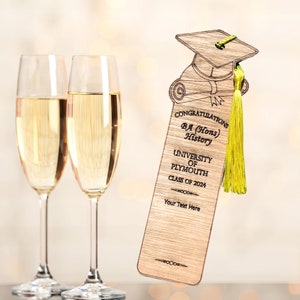 Graduation Bookmark Personalised Graduation Gift for University Student ...