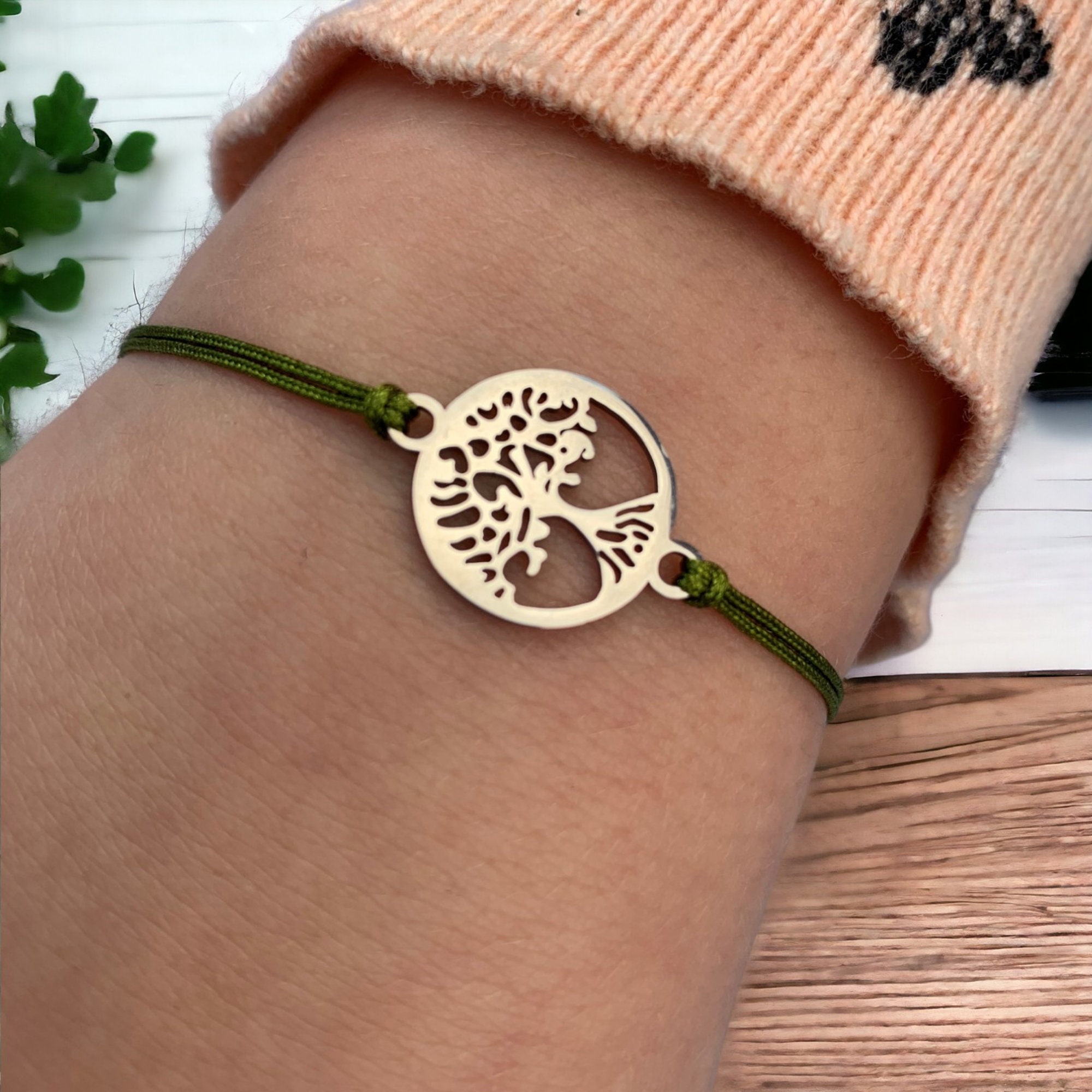 Tree of Life Bracelet for Women, Bracelet Tree, Dainty Tree Bracelet ...
