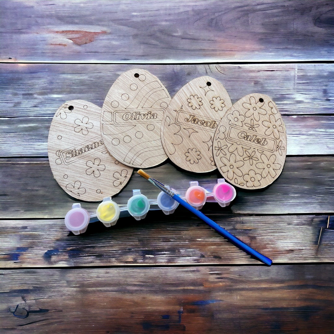 Easter Paint Your Own Set, Craft Kit, Children's Easter Gift, Party ...