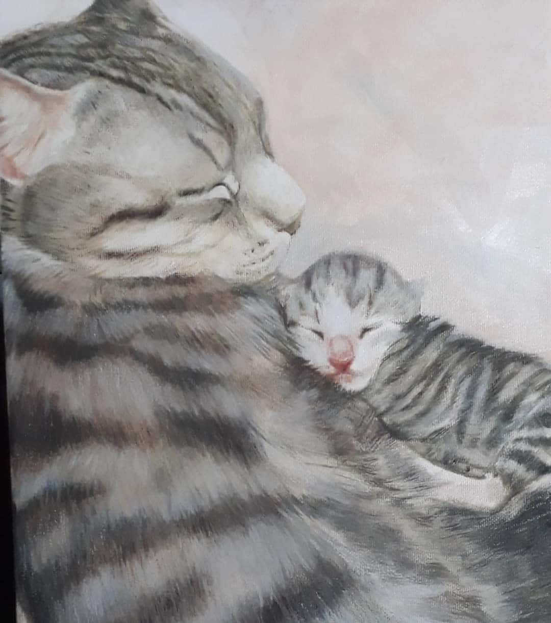 Artist for Hire, Custom Hand Painted Wild Animals and Pet Portrait ...