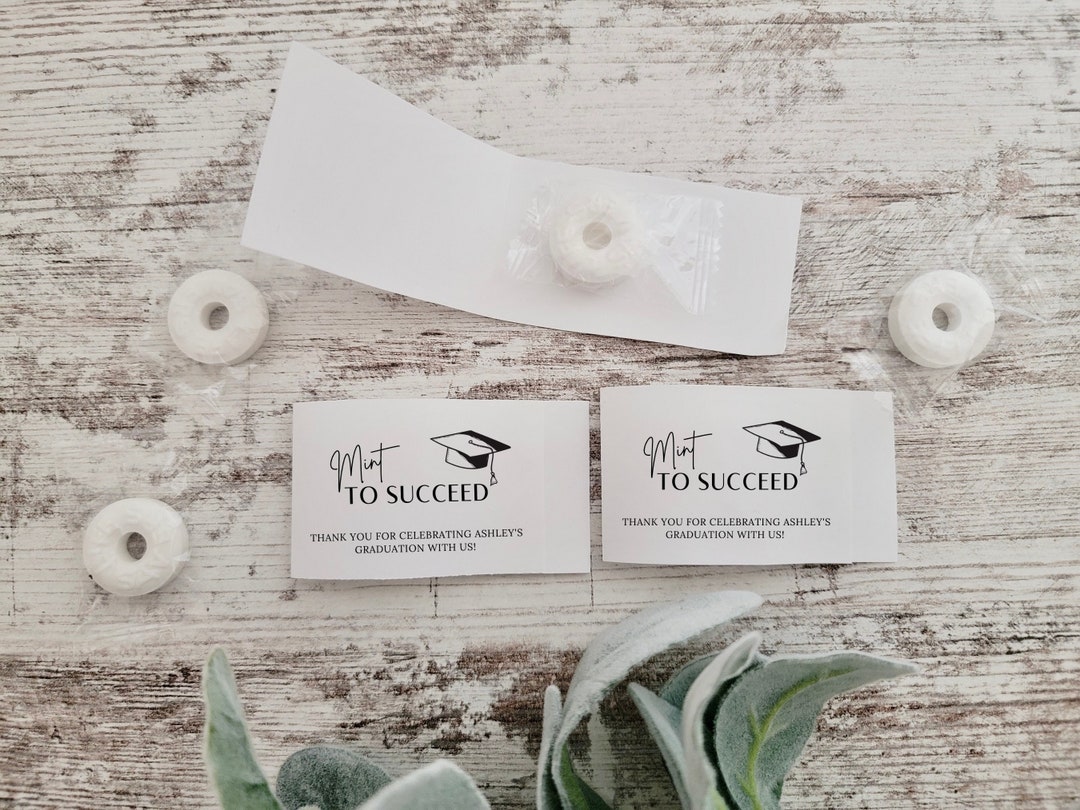 Graduation Mint Cards Mint to Succeed Class of 2023 - Etsy