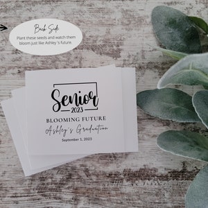 Graduation Seed Packets Senior 2023 Blooming Future - Etsy