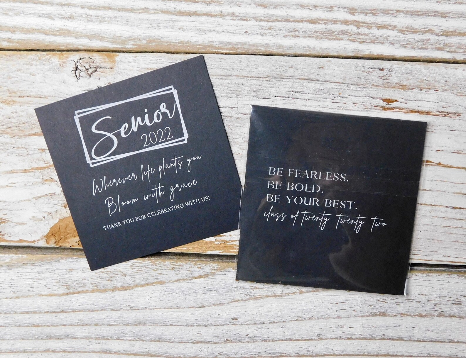 Graduation Seed Cards Wherever Life Plants You Bloom With - Etsy