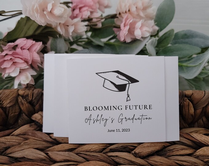 Graduation Seed Packets Blooming Future Class of 2023 Senior 2023 Seed ...