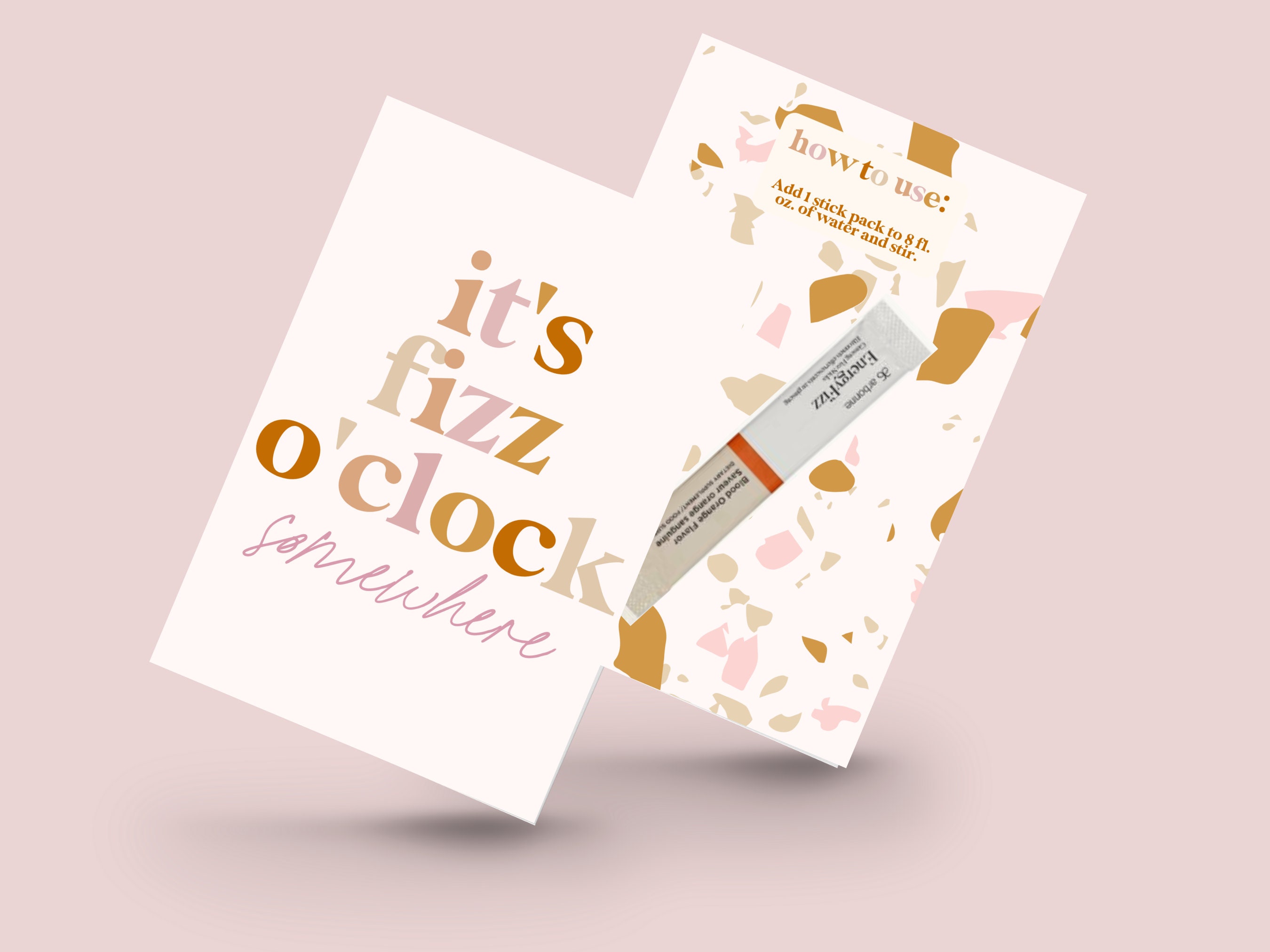 Arbonne Energy Fizz Stick Sample Card Arbonne Fizz Sticks | Etsy