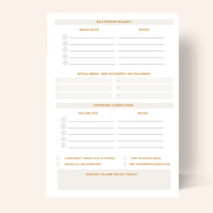 Direct Sales Power Hour Planner MLM Success Tracker Network Marketing ...