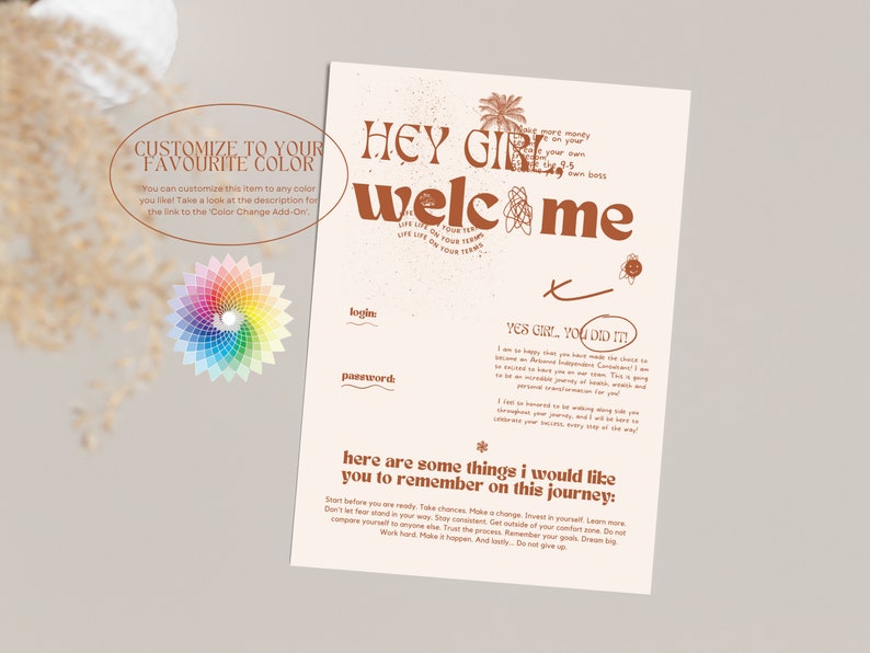 Arbonne Independent Client Welcome Card Preferred Client - Etsy