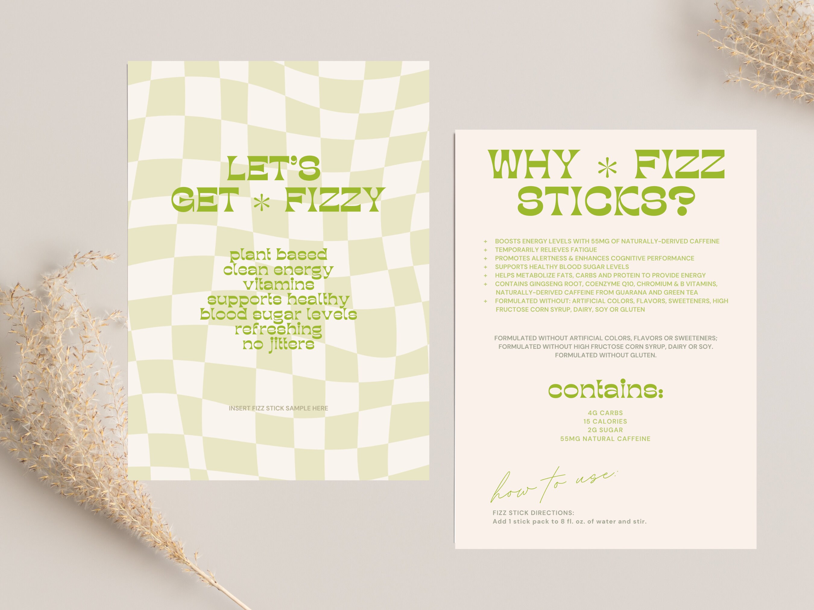 Arbonne Energy Fizz Stick Sample Card | Arbonne Fizz Sticks | Arbonne ...