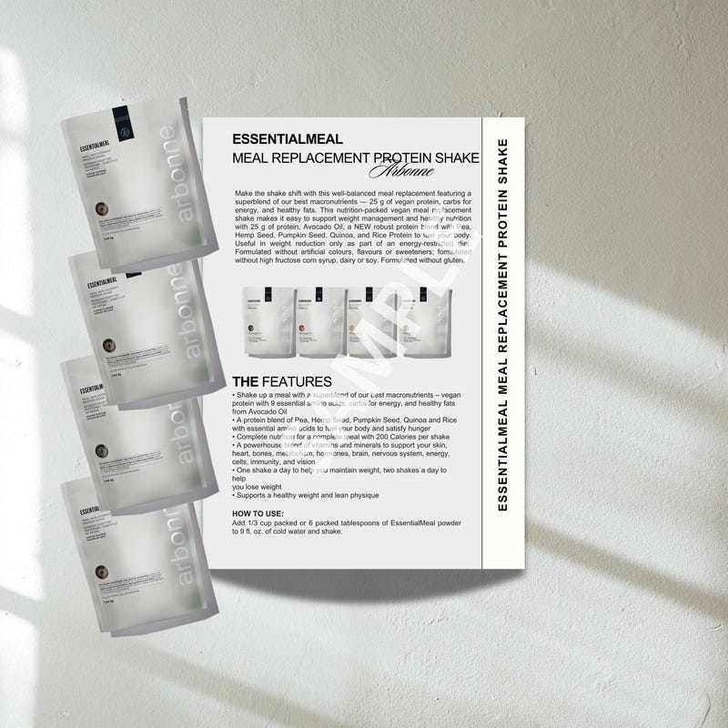 Protein Powder Template - Etsy
