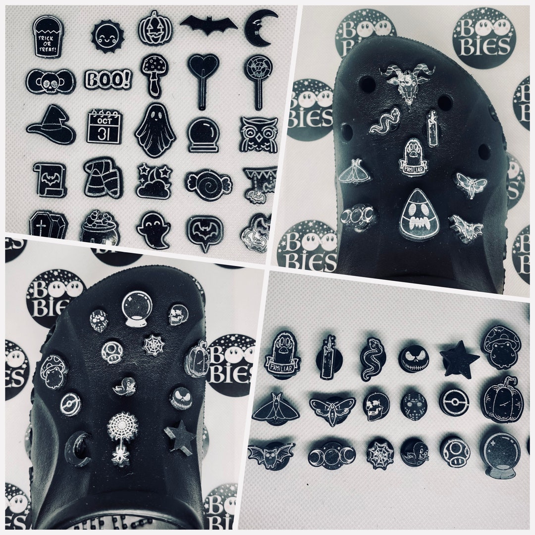 Gothic Croc/shoe Charms boobitz Emo Horror Halloween - Etsy