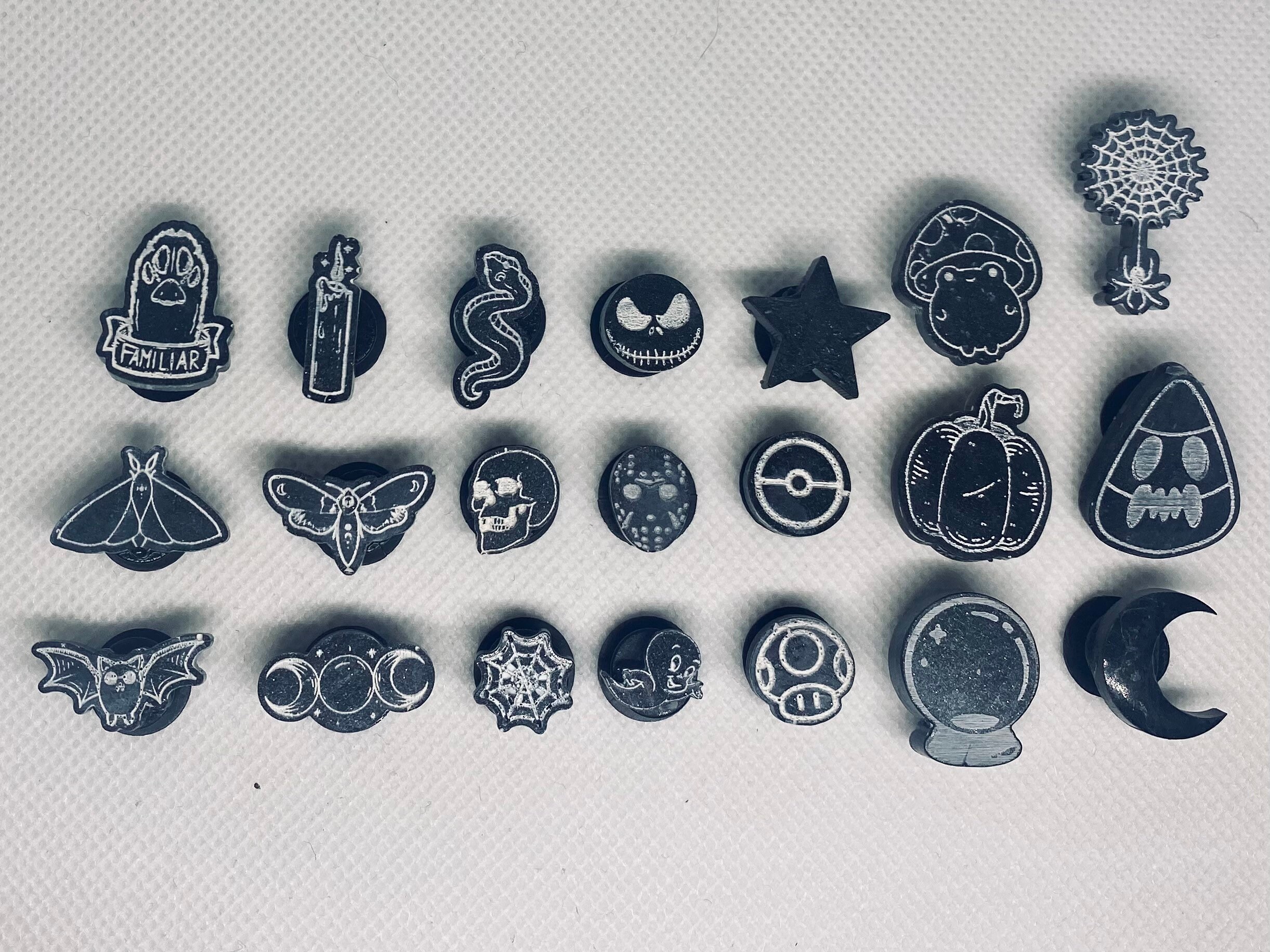 Gothic Croc/shoe Charms boobitz Emo Horror Halloween - Etsy UK