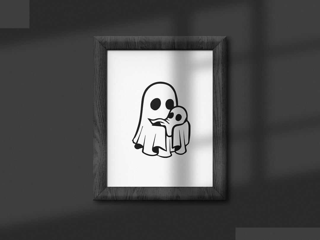 Cute Ghost Posters Part 2 - Etsy