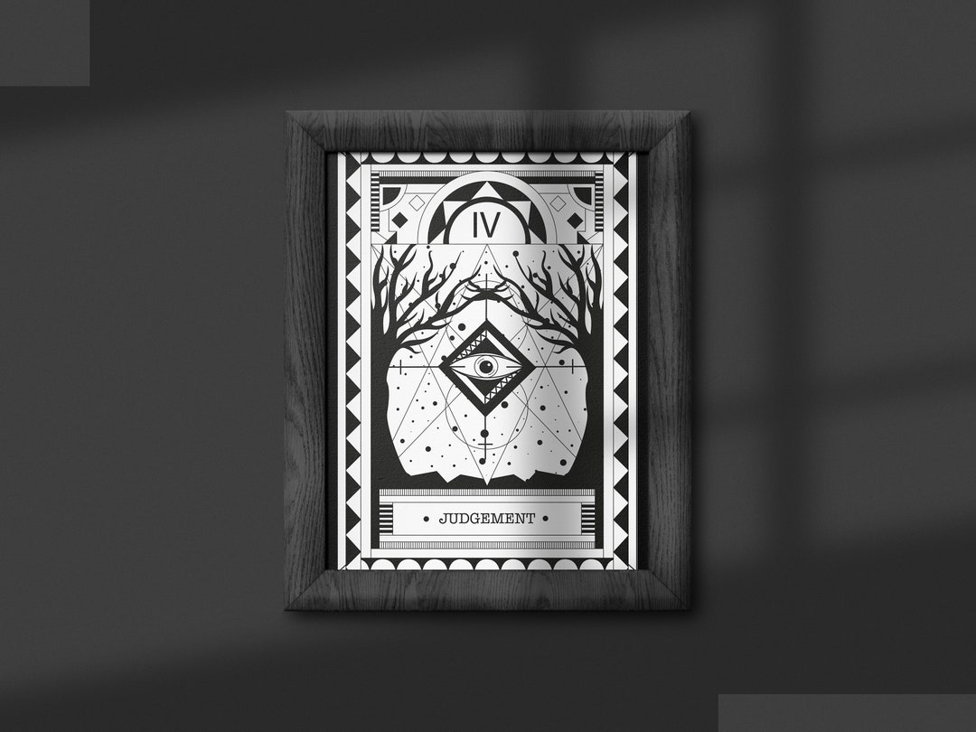 Judgement Tarot Card Version 2 Posters - Etsy