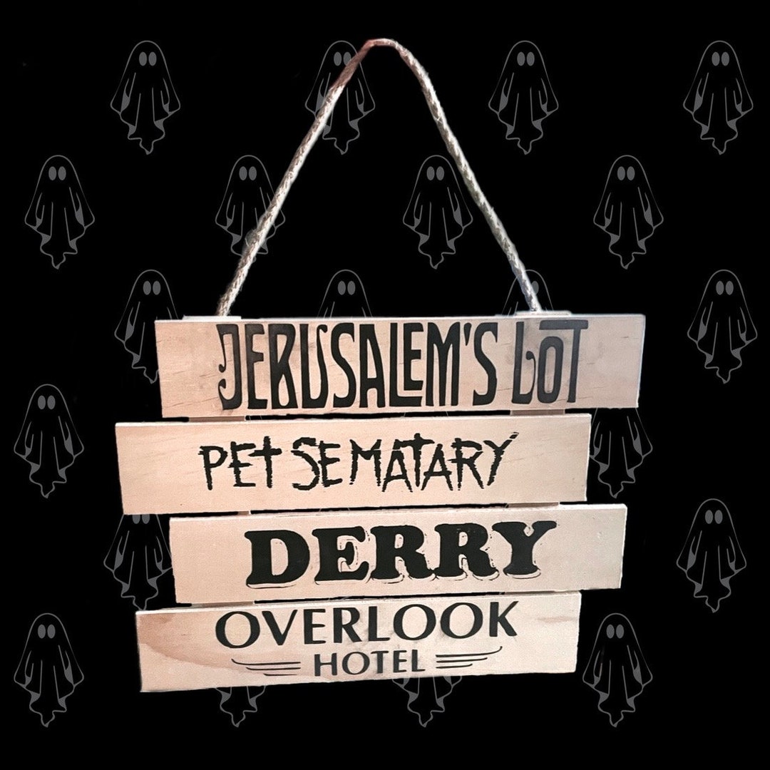 2 Styles Horror Directions Sign - Etsy