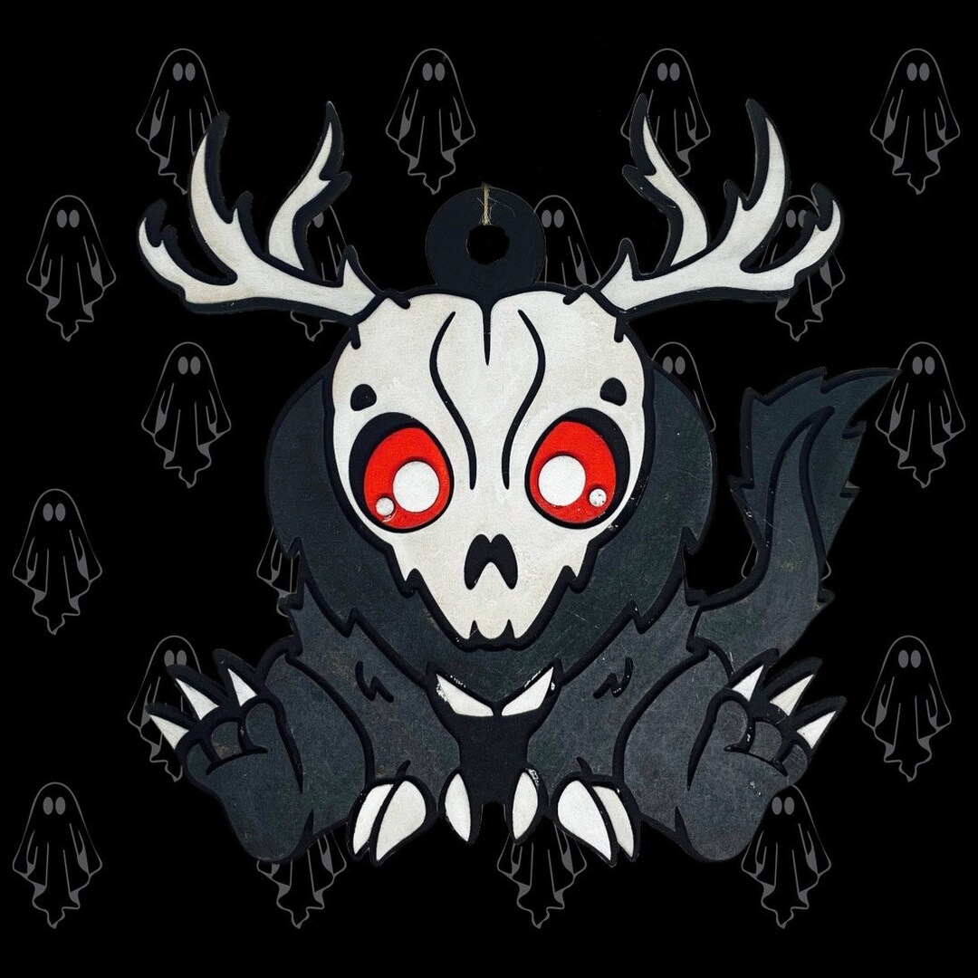 Wendigo Cryptid Wall Hangers - Etsy