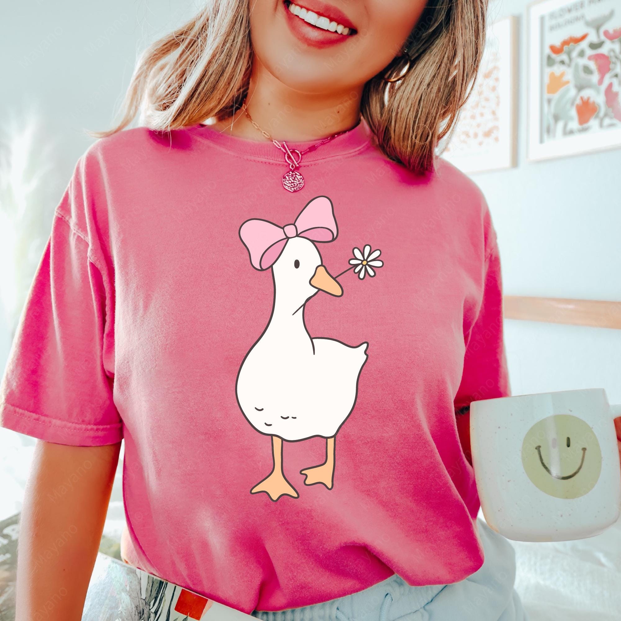 Silly Goose Bundle – 9 Cute Goose Designs, Minimal Goose Clipart for ...