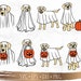 Сute Ghost Labrador Retriever Dog Svg, Boo Svg, Halloween Svg, Files ...