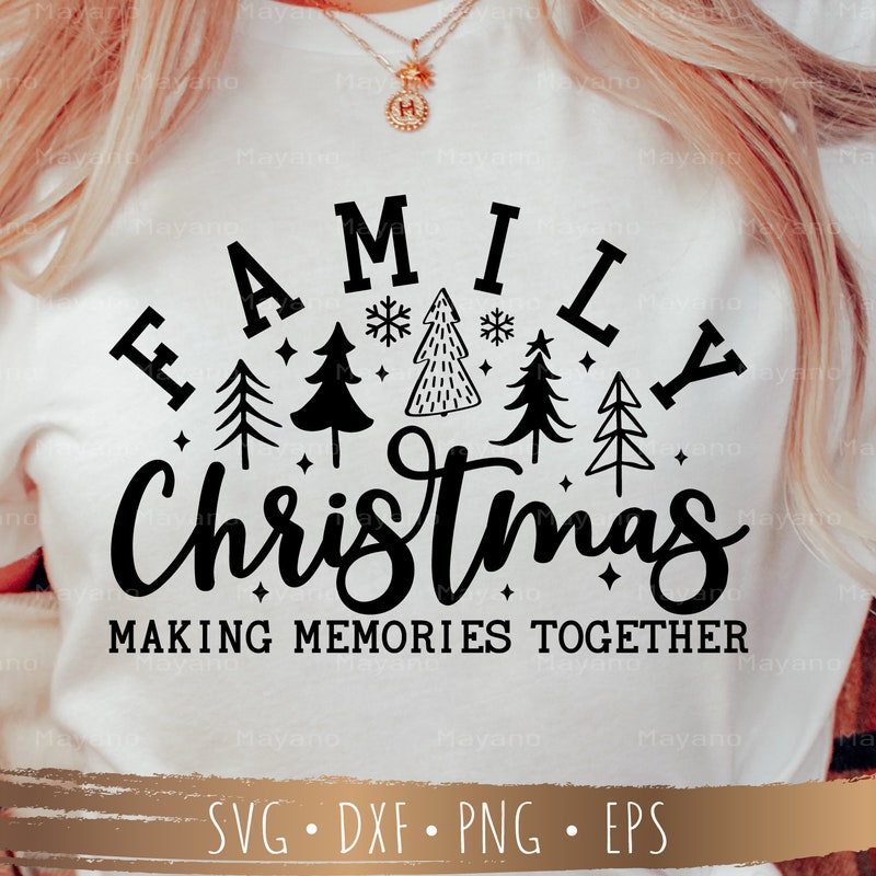 Family Christmas Svg - Etsy