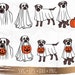 Сute Ghost Labrador Retriever Dog Svg, Boo Svg, Halloween Svg, Files ...
