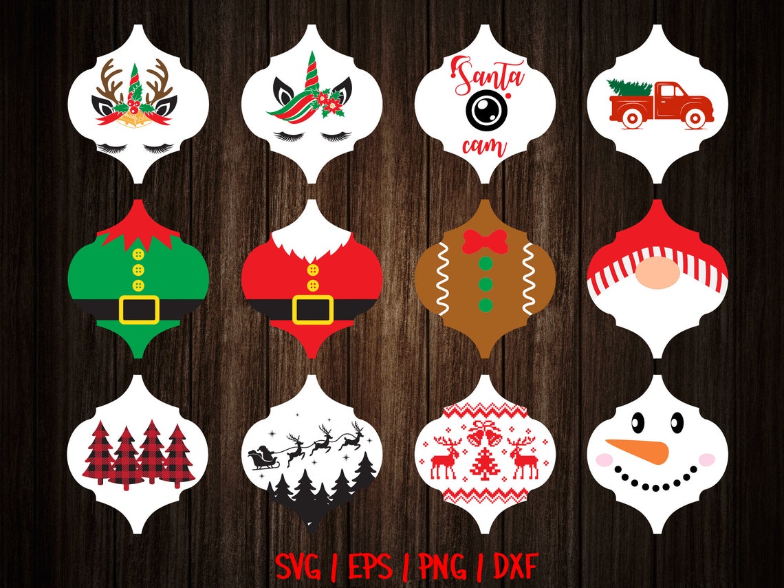 Ornament Svg arabesque Tile Svg Christmas Tile Svg SVG for - Etsy