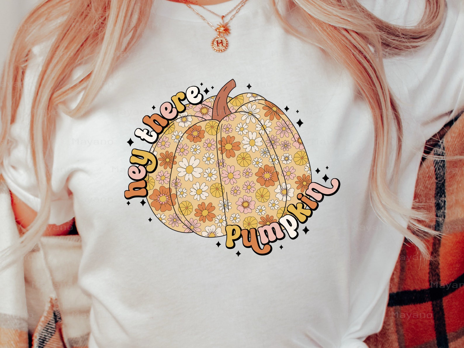 Hey There Pumpkin, Fall, Autumn, PNG File for Sublimation or Print ...