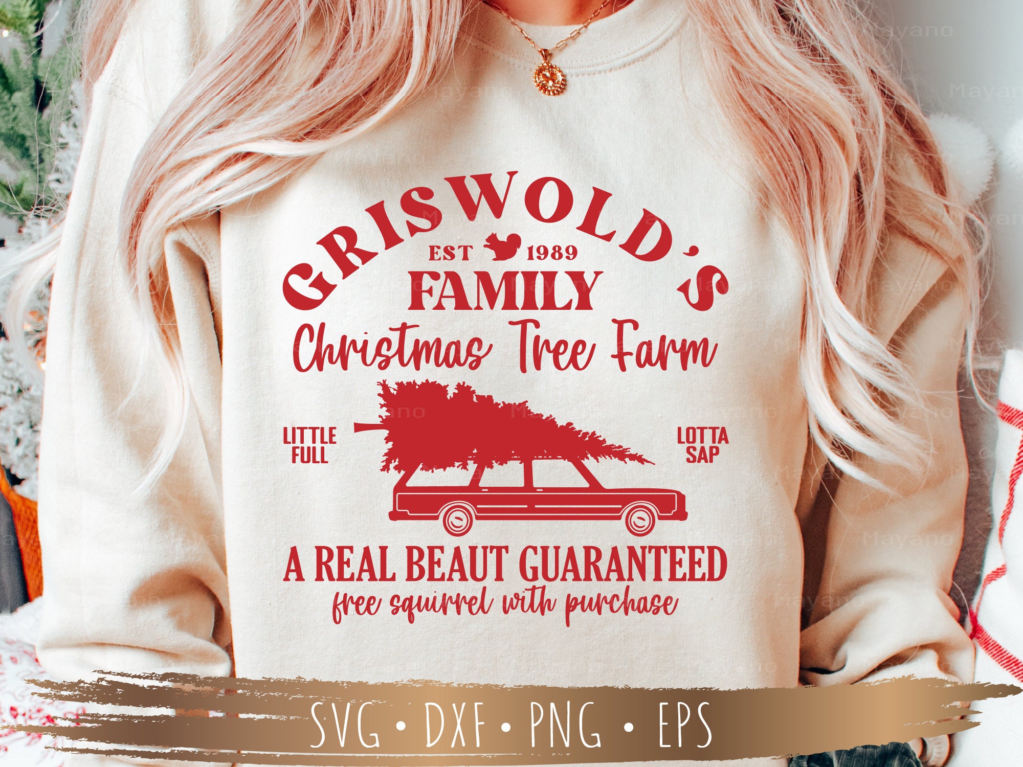 Griswold Family Christmas Tree Farm SVG PNG Cutting Files for - Etsy