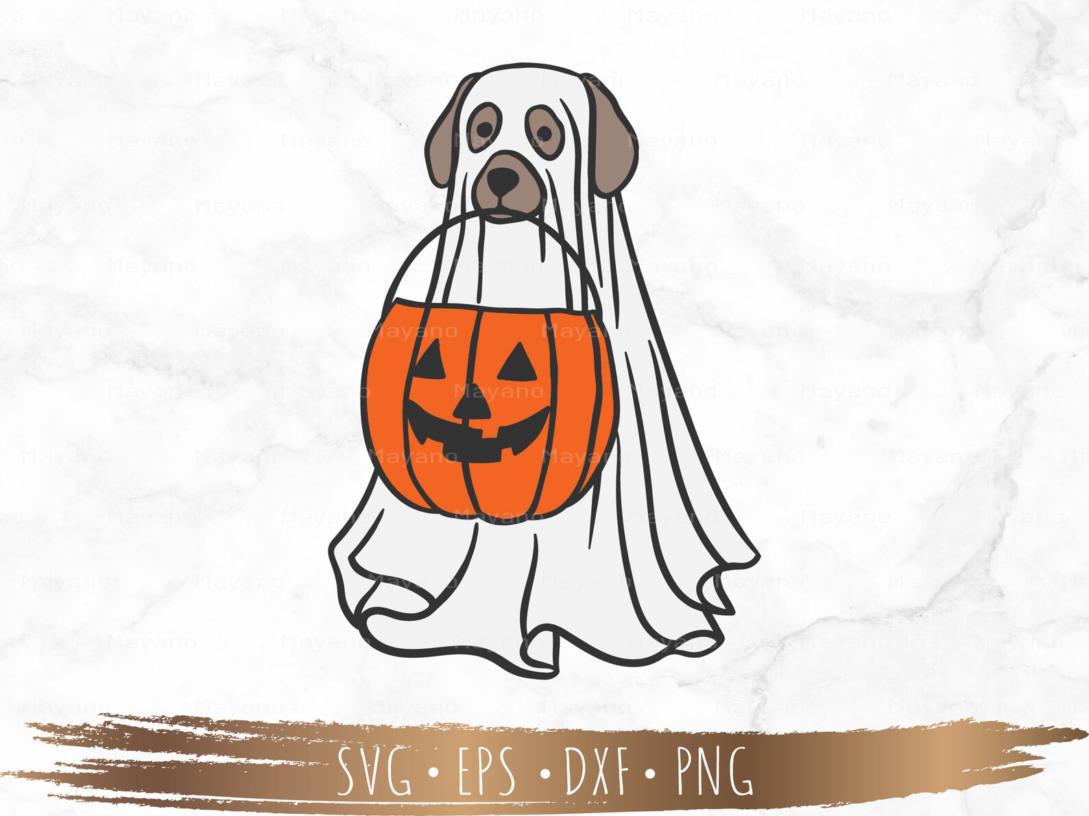 Cute Ghost Dog Svg Spooky Season Svg Halloween Svg Files - Etsy