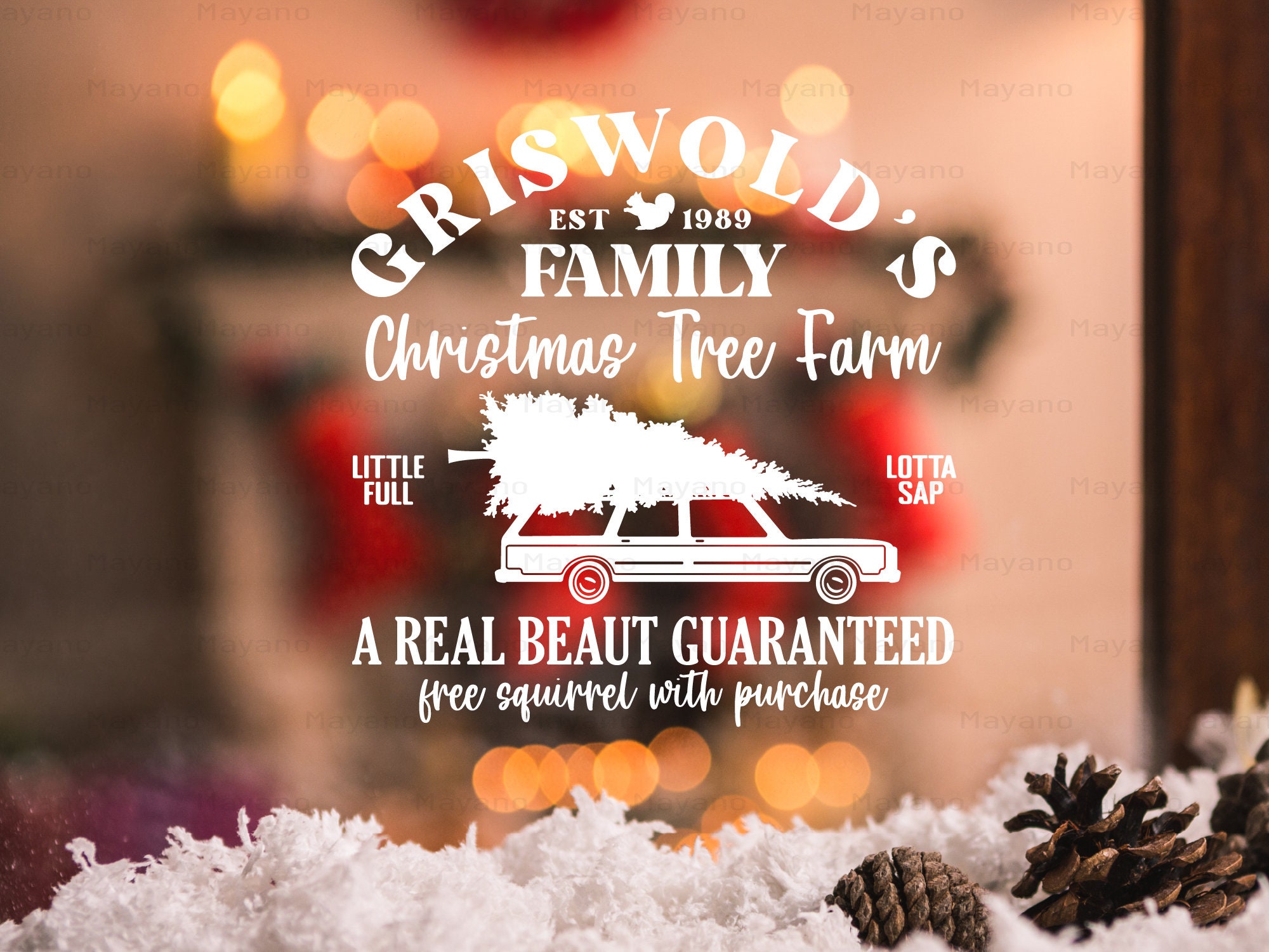 Griswold Family Christmas Tree Farm SVG PNG Cutting Files for - Etsy