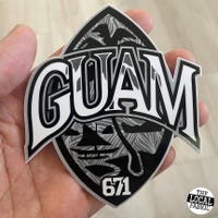 Guam Sticker / Guam Flag Sticker / "3x4" Guam Sticker - Etsy