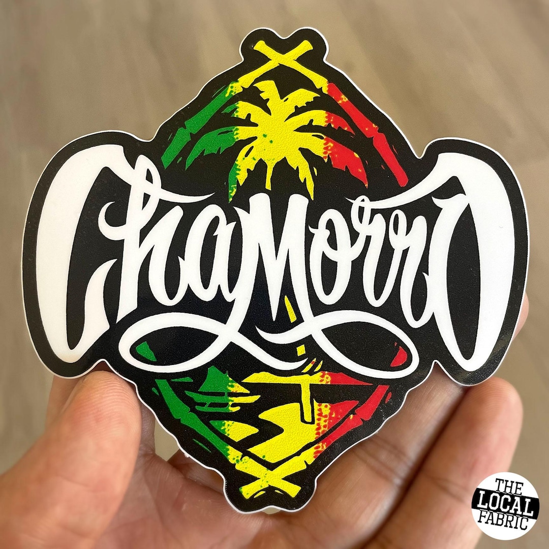 GUAM Chamorro Sticker || Guamanian Island Decal - Etsy
