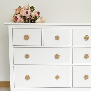 Flower Drawer Knobs | Flower Nursery Décor, Girls Bedroom Décor, Flower ...