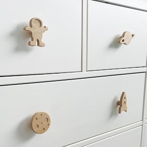 Space Theme Drawer Knobs | Space Nursery Decor, Wardrobe Handles ...