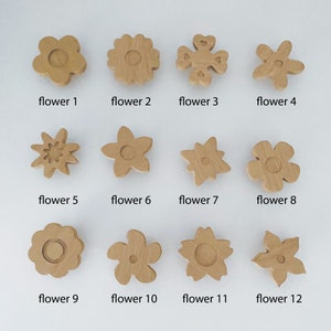 Flower Drawer Knobs | Flower Nursery Décor, Girls Bedroom Décor, Flower ...