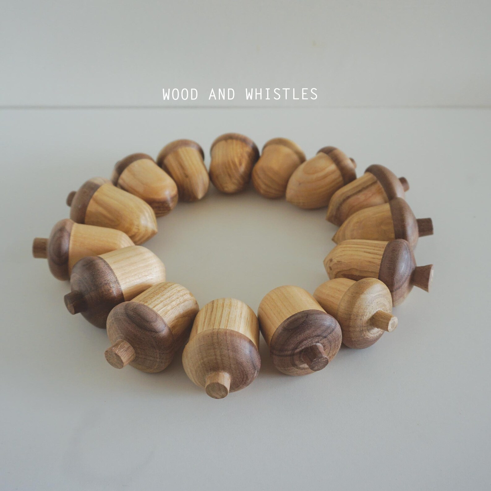 Wooden Acorn Decorations | Autumn Decorations, Autumn Home Décor ...