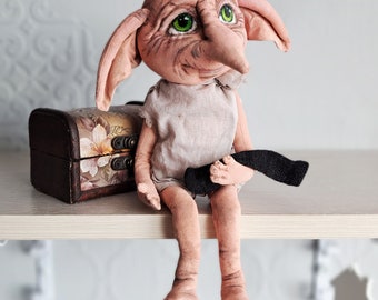 Dobby the House Elf, Dobby Textile Doll, Dobby Doll, Dobby Toy - Etsy