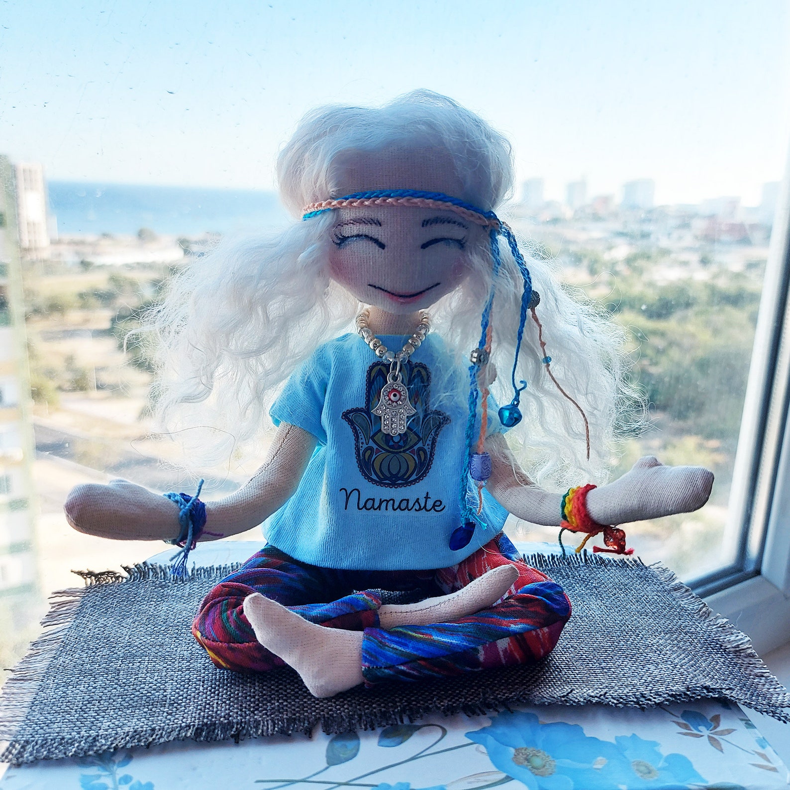Yoga Doll Personalized Doll T For Women Yoga Yogi Ooak Etsy