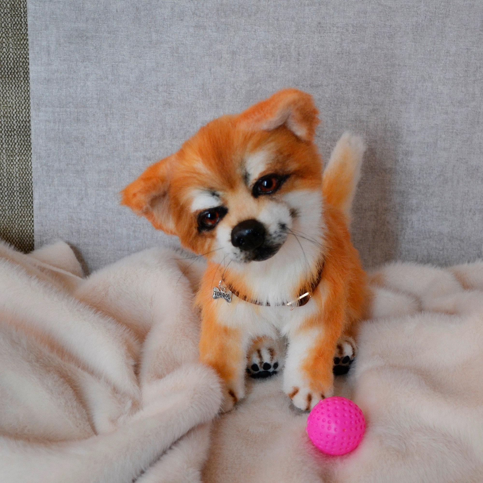 Realistic Toy Shiba-inu Dog - Etsy