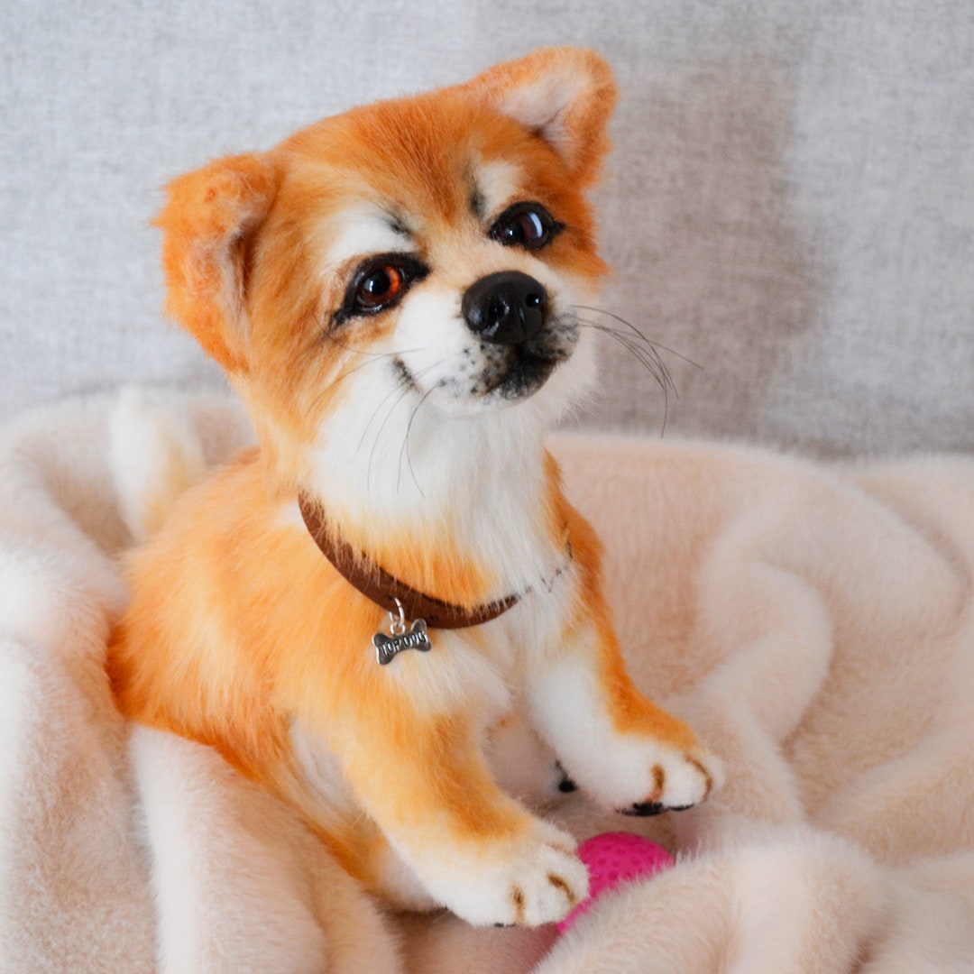 Realistic Toy Shiba-inu Dog - Etsy