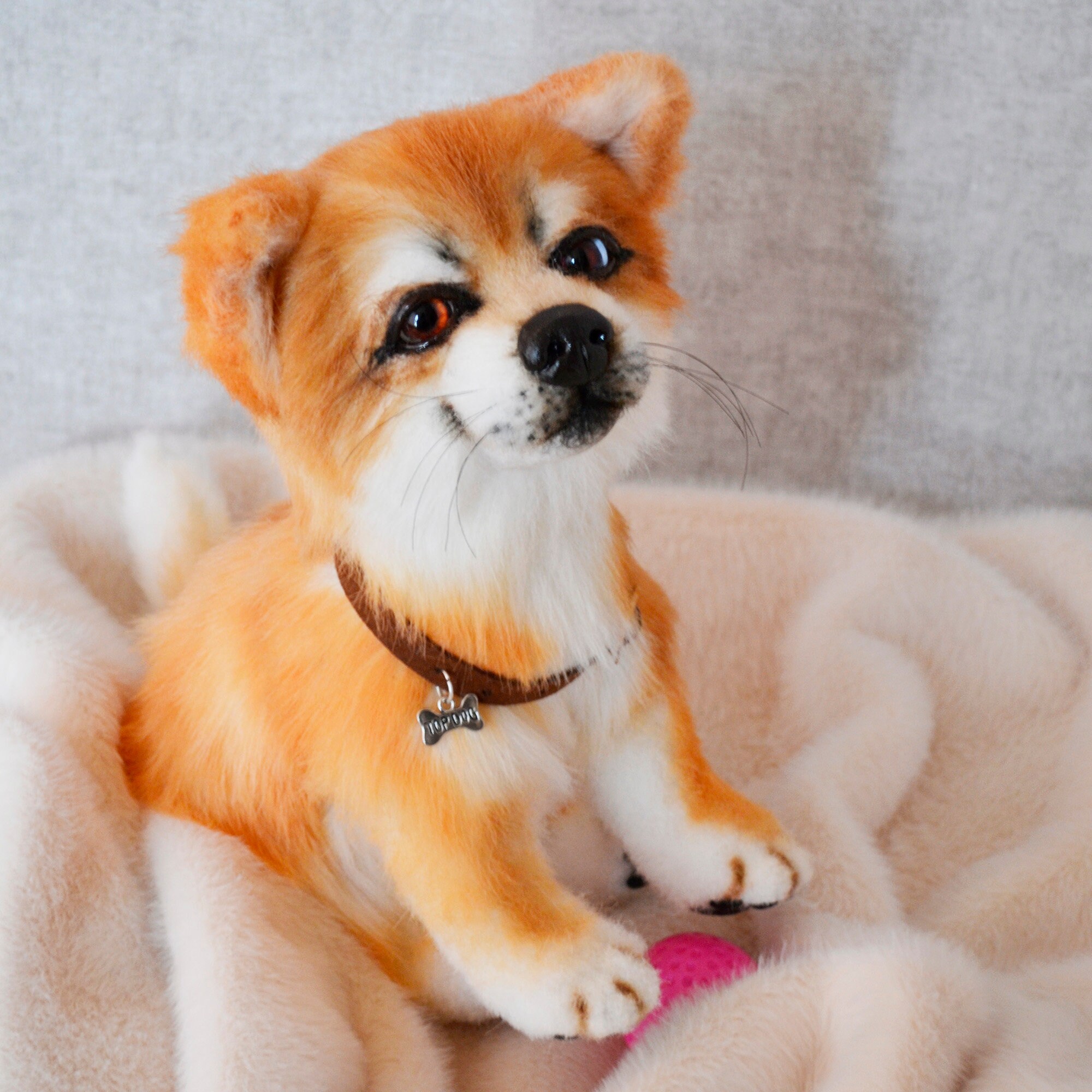 Realistic Toy Shiba-inu Dog - Etsy