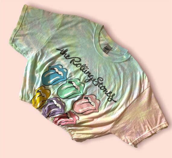 Vintage Inspired Band Crop Top Etsy