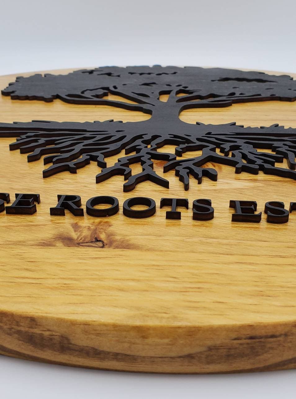 Family Tree Roots Sign | Tree Roots Round Sign | Family Tree Sign ...