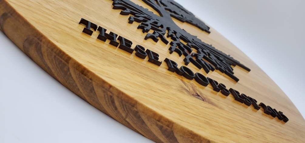 Family Tree Roots Sign | Tree Roots Round Sign | Family Tree Sign ...