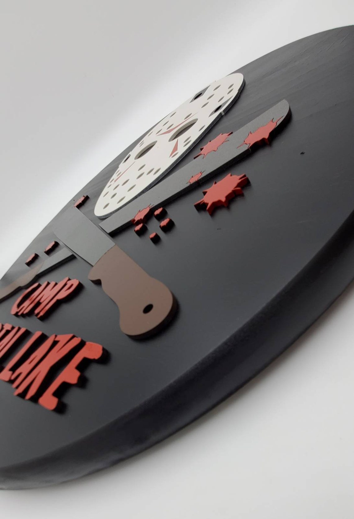 Friday the 13th Sign | Friday the 13th Decor | Halloween Door Hanger ...