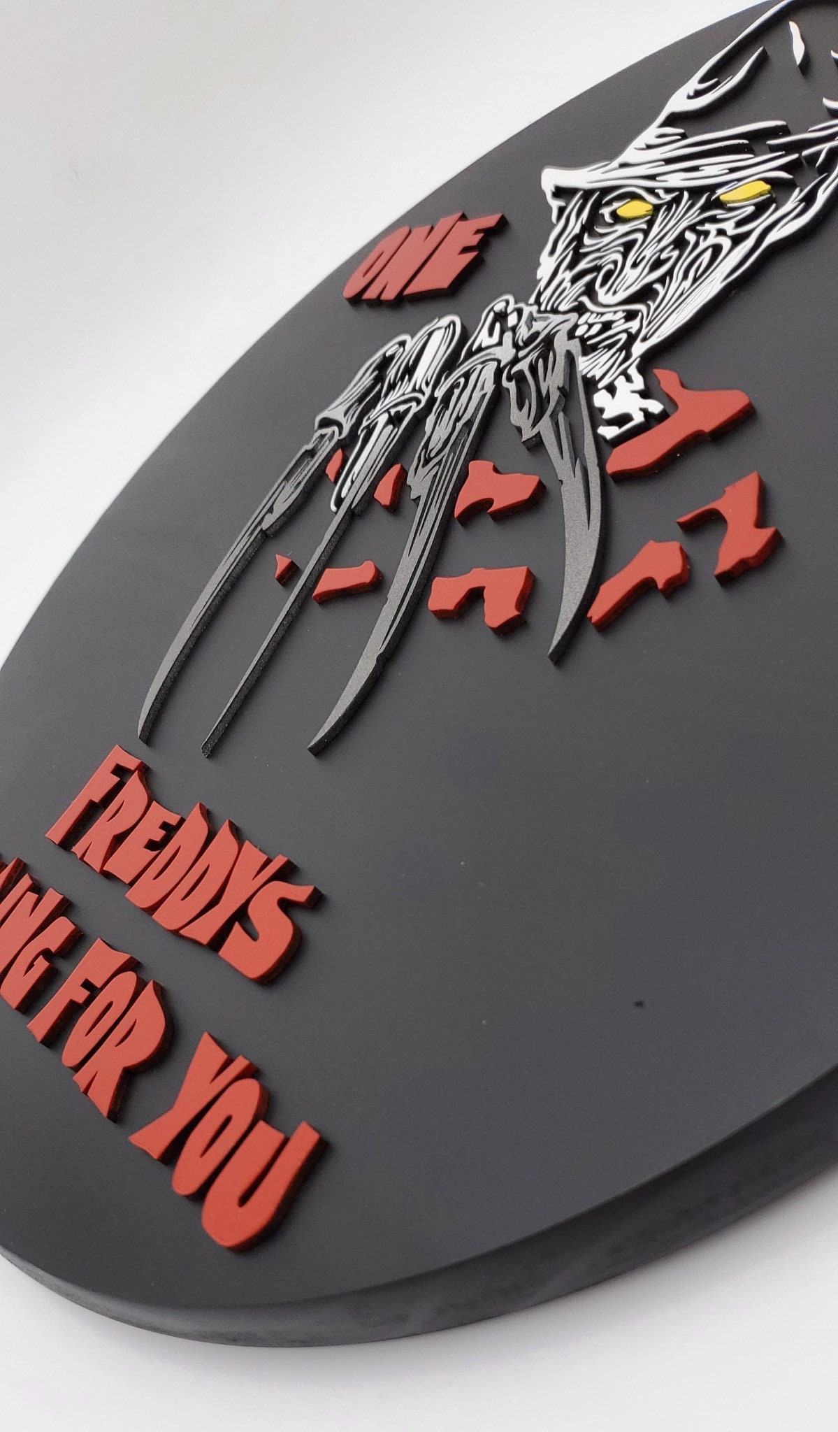 Freddy Krueger Door Sign Halloween Door Sign Horror Door Hanger ...