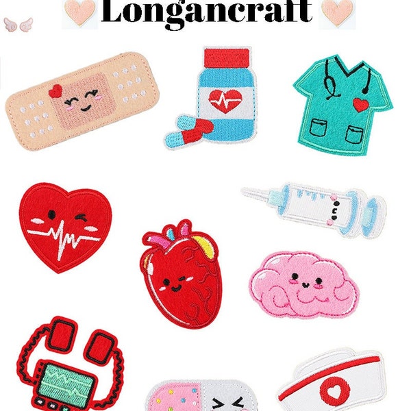Medical Embroidery Patches - Etsy