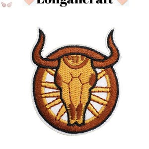 Western Cowboy Embroidered Patch, Cow, Cactus, Horse, Boots, Sunset ...